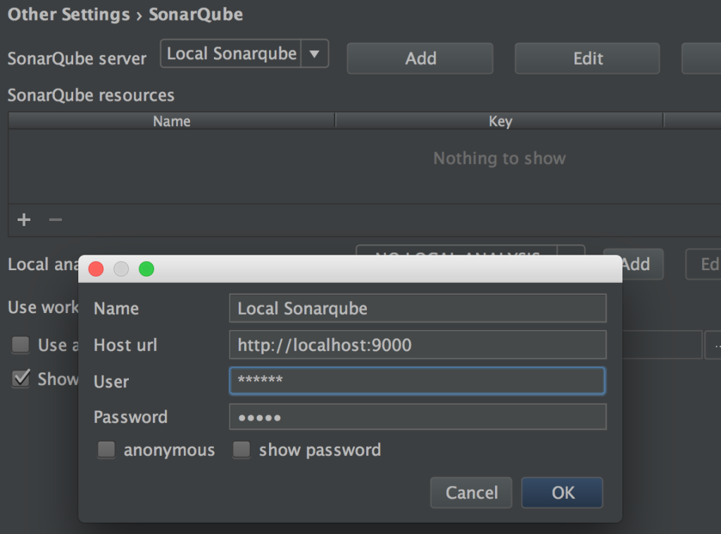 Configuring IntelliJ 14.1 (CE) to work with SonarQube 5.1